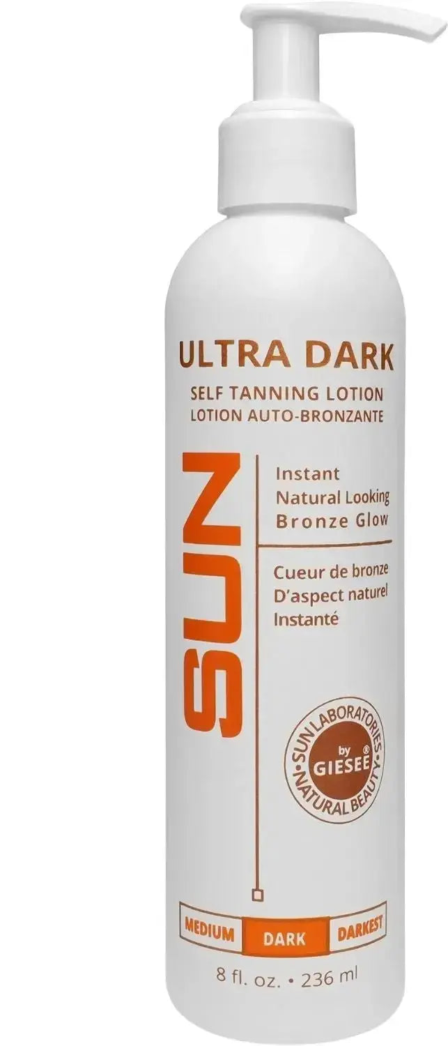 Ultra dark sunless tan is great to have all year round | Sun Laboratories by Giesee