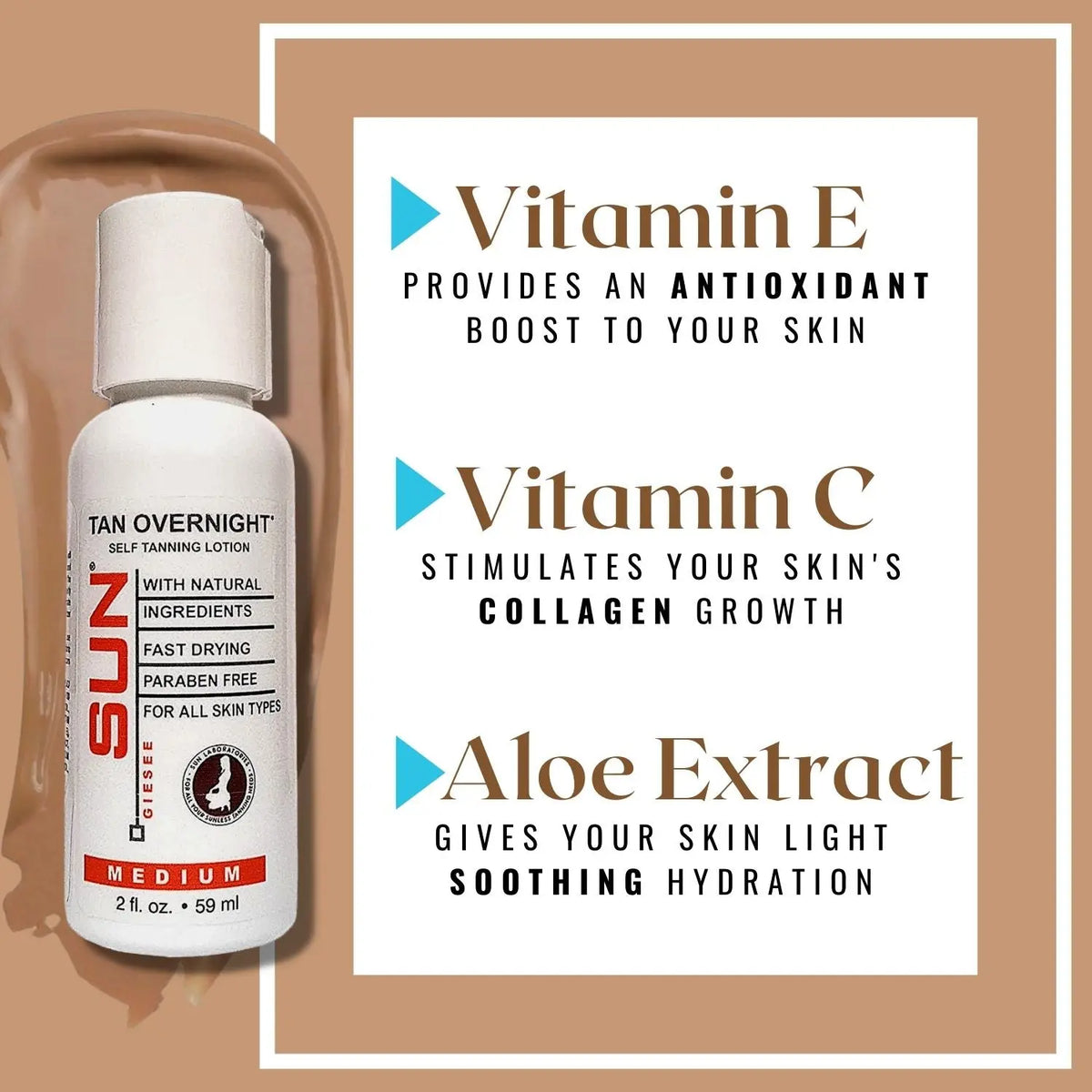 Self Tanning Made Easy With Giesee Sun Tan Overnight Lotion | Sun Laboratories by Giesee